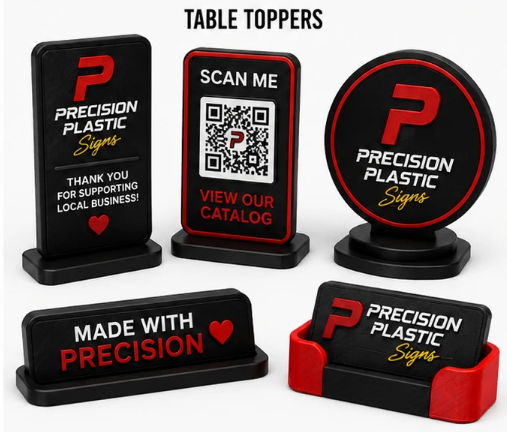 Wholesale Custom Signs Miami | 3D Plastic Signs & Name Tags